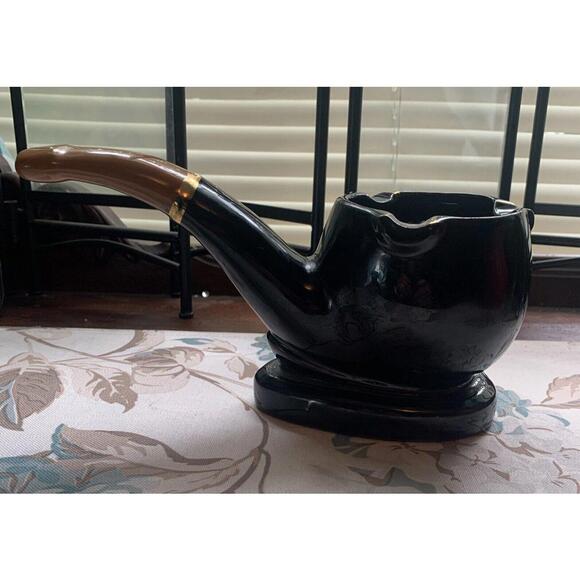 Design | Vintage Inarco Pipe Shaped Ashtray Ceramic Japan Art Deco ...